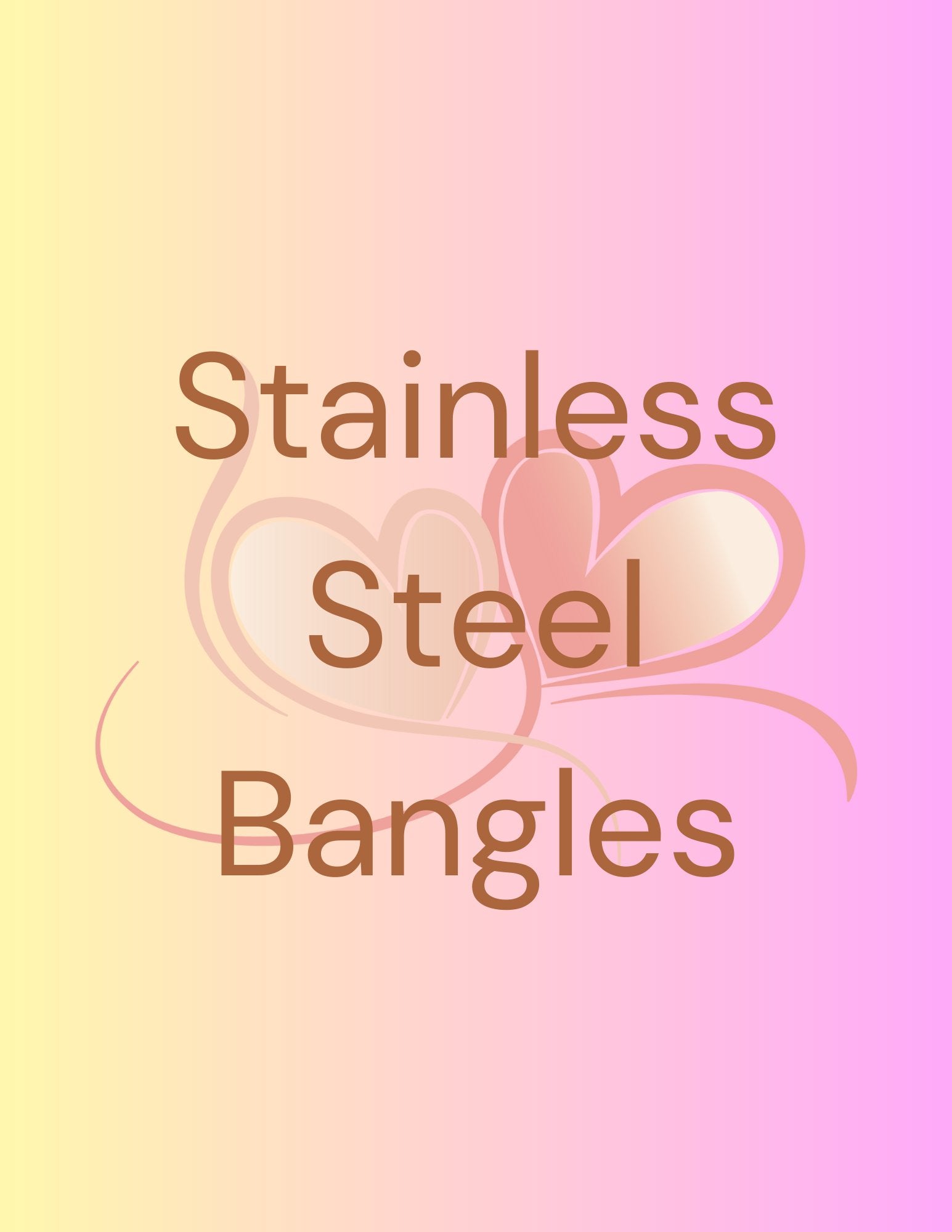 Stainless Steel Bangles – Creative Waist Collection